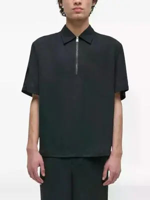 Simkhai Ethan Zip-up Polo Shirt