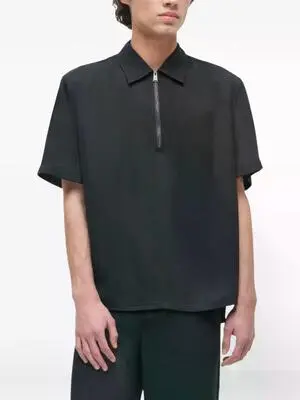 Simkhai Ethan Zip-up Polo Shirt