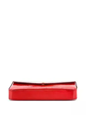 LOUIS VUITTON Felicie Pochette Monogram Vernis - Red