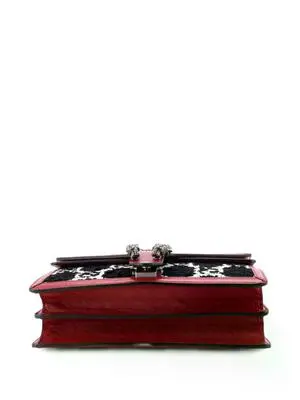 Gucci Dionysus Gg Tweed Small Shoulder Bag - Black