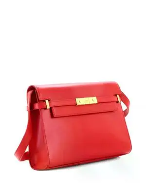 Saint Laurent Manhattan Leather Shoulder Bag