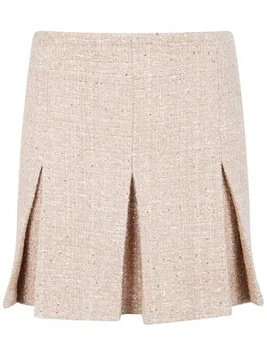 TWINSET Mini Boucle Skirt