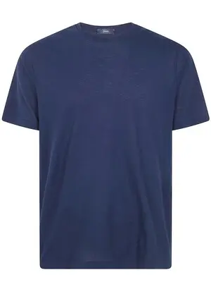 Herno Crepe De Chine T-shirt - Blue