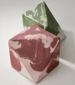 MICHAEL VERHEYDEN Concrete Bookend - Red