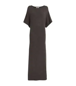 Staud Wool-blend Amelie Midi Dress