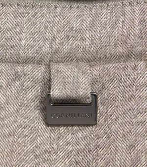 Corneliani Linen-blend And Nylon Reversible Jacket