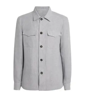 Fioroni Cashmere Overshirts For Men