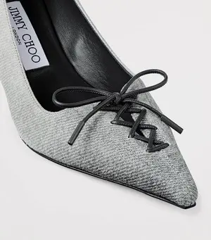 JIMMY CHOO Scarlett 50 Suede Pumps - Grey