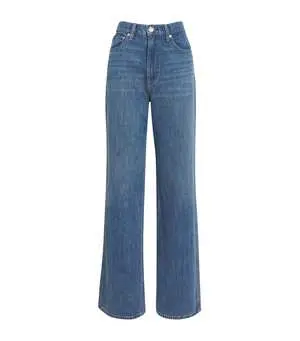 Rag & Bone Shea Straight Jeans - Blue
