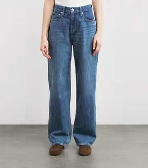 Rag & Bone Shea Straight Jeans - Blue