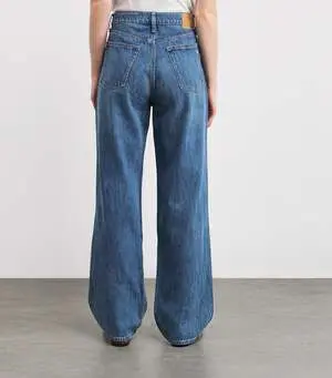 Rag & Bone Shea Straight Jeans - Blue