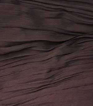 Staud Plissé Mizu Midi Dress - Brown