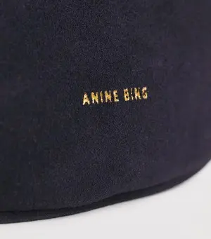 ANINE BING Suede Shoulder Bag