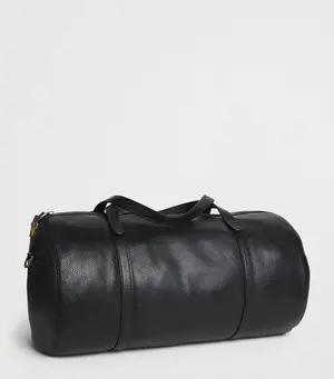 Emporio Armani Grained Leather Holdall