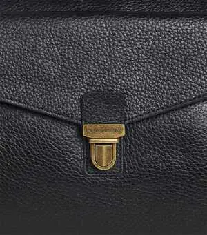 Emporio Armani Grained Leather Holdall