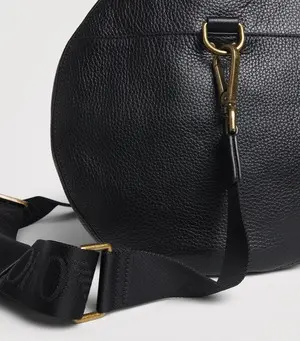 Emporio Armani Grained Leather Holdall