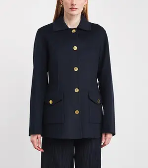 ARMA Merino Wool Alexandra Jacket - Navy