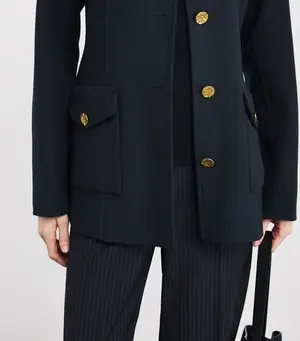 ARMA Merino Wool Alexandra Jacket - Navy