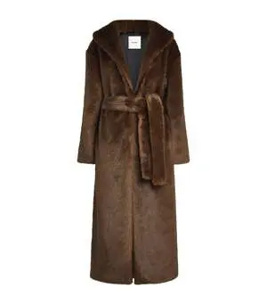 Nanushka Faux Fur Cariana Coat