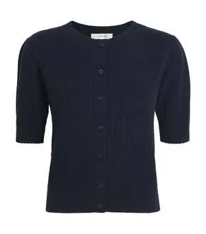 FRAME The Ladder Pointelle Cardigan