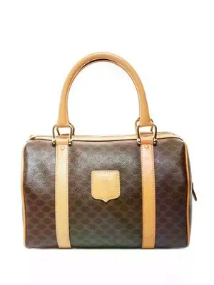 Celine Macadam Monogram Bag - Brown