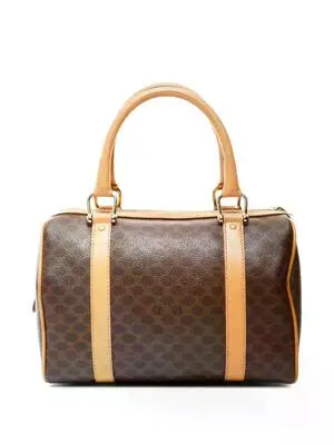 Celine Macadam Monogram Bag - Brown