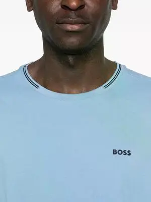 BOSS Striped-trim T-shirt