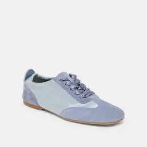 DOLCEVITA Itzy Satin And Suede Sneakers