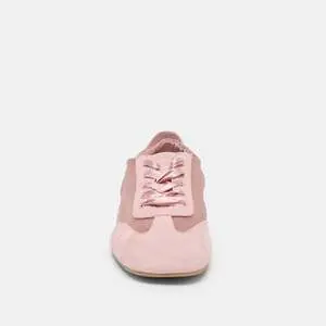DOLCEVITA Itzy Ballet-inspired Sneakers - Pink Satin