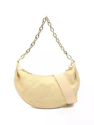 LOUIS VUITTON 2010s Bubble Chain Leather Shoulder Bag - Neutrals