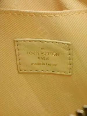 LOUIS VUITTON 2010s Bubble Chain Leather Shoulder Bag - Neutrals