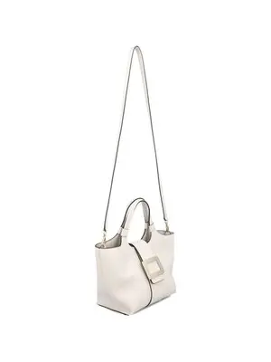 ROGER VIVIER Belle Vivier Mini Leather Tote