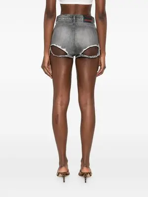 DIESEL® Denim Cotton Shorts - Grey