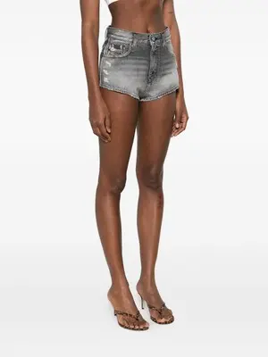 DIESEL® Denim Cotton Shorts - Grey
