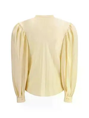 Gucci Ruffled Silk Twill Shirt