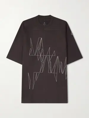 Rick Owens Embroidered T-shirts For Men