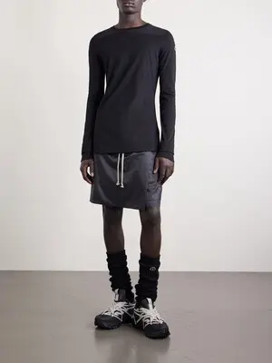 Rick Owens Straight-leg Shell Drawstring Shorts