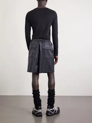 Rick Owens Straight-leg Shell Drawstring Shorts