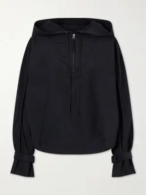 Co Embellished Recycled-shell Half-zip Jacket