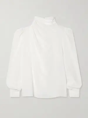 Alessandra Rich Puff Sleeve Blouses