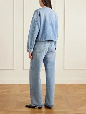 ANINE BING Blanche Denim Jacket - Blue