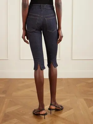 Jacquemus Denim Capri Pants - Blue