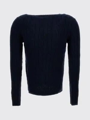 Polo Ralph Lauren Ralph Lauren Cotton V-neck Sweater - Navy
