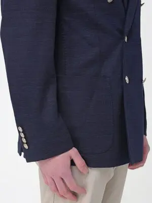 Eleventy Double Breasted Blazer