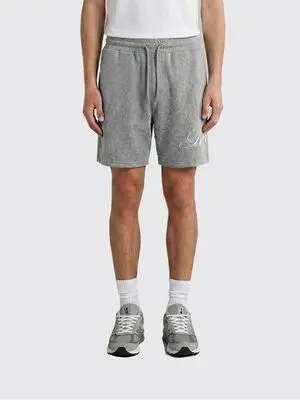 REPRESENT Textured Logo Shorts - Grey