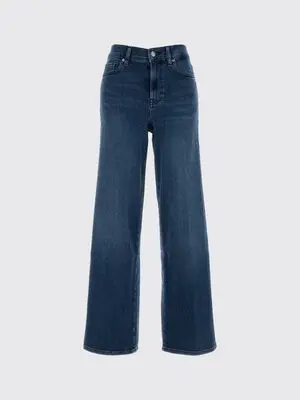 FRAME High Rise Wide Leg Jeans - Blue
