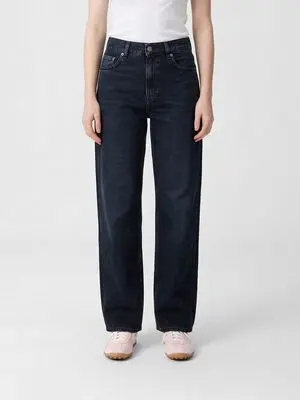 HAIKURE Wash Straight Leg Jeans - Black