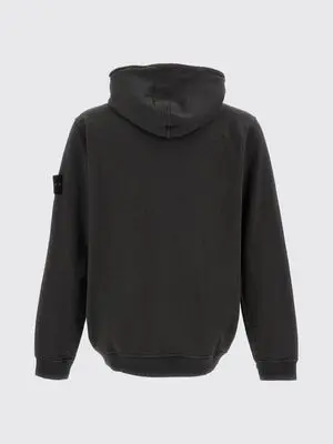 Stone Island Zip Up Hoodie - Grey 1
