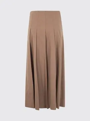 RÓHE Pleated Skirt - Coffee