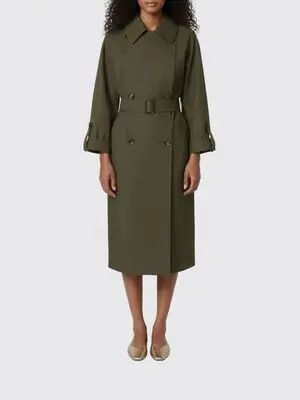 Max Mara Double Breasted Trench Coat - Brown